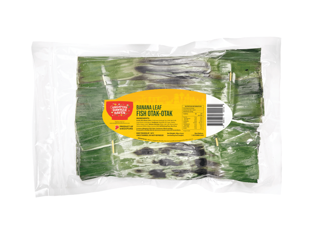 Banana Leaf Fish Otah Otah - SIS MamaShop